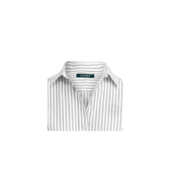 Lauren Ralph Lauren | Tops | Lauren Ralph Lauren Womens White Long ...